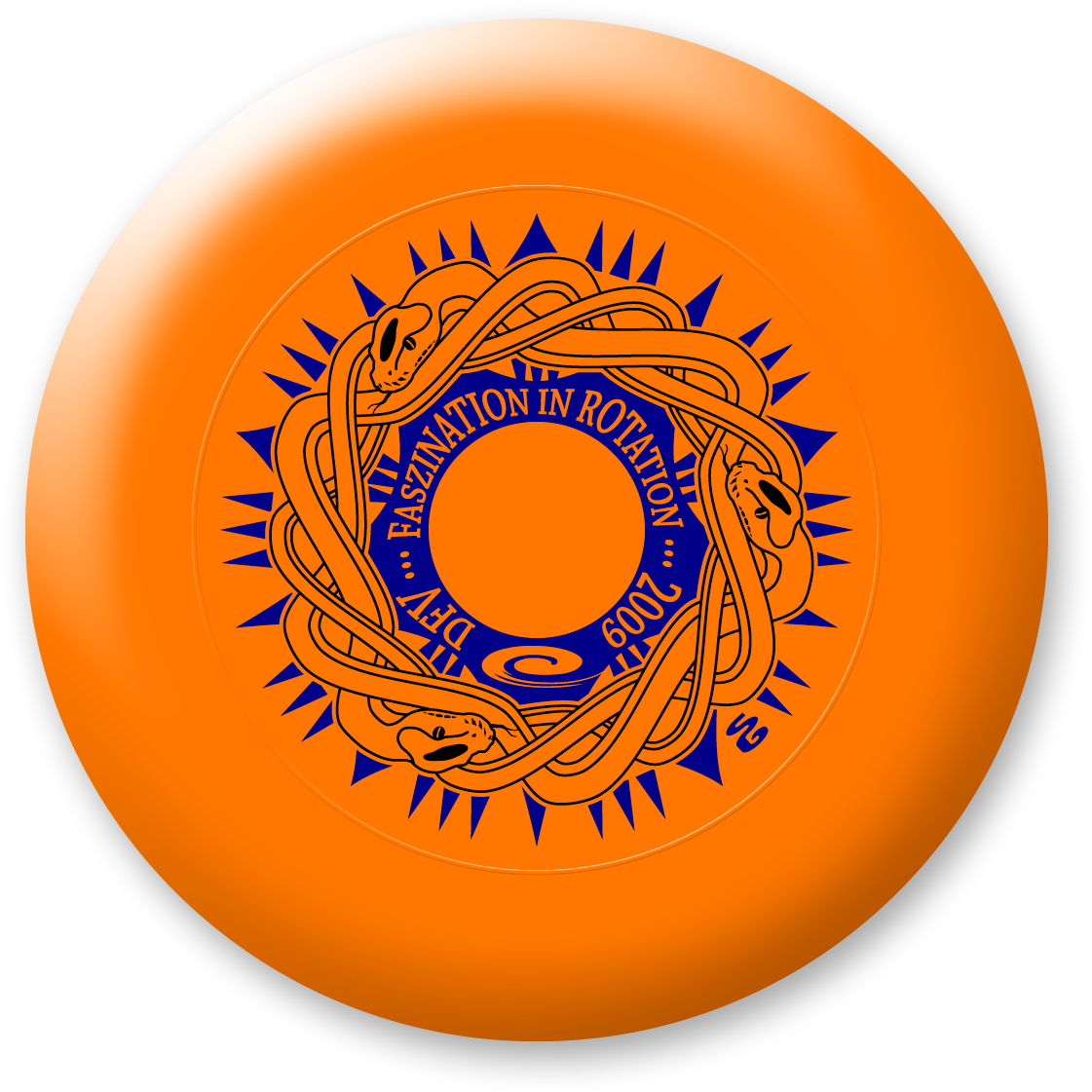 Download An Orange Frisbee With A Blue Circle And A Blue Circle With A Download An Orange Frisbee With A Blue Circle And A Blue Circle With A
